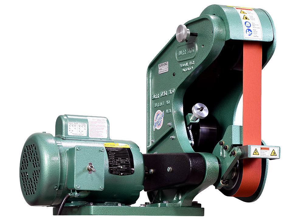 Burr King Belt Grinders • Brennan Machinery • Canada