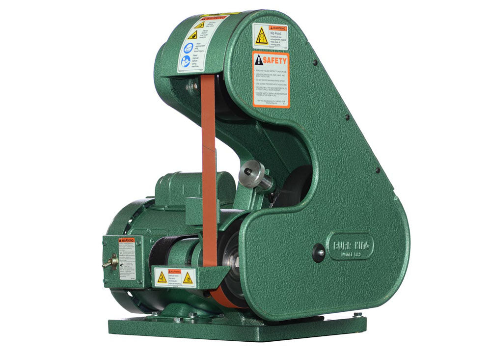 Burr King Belt Grinders • Brennan Machinery • Canada