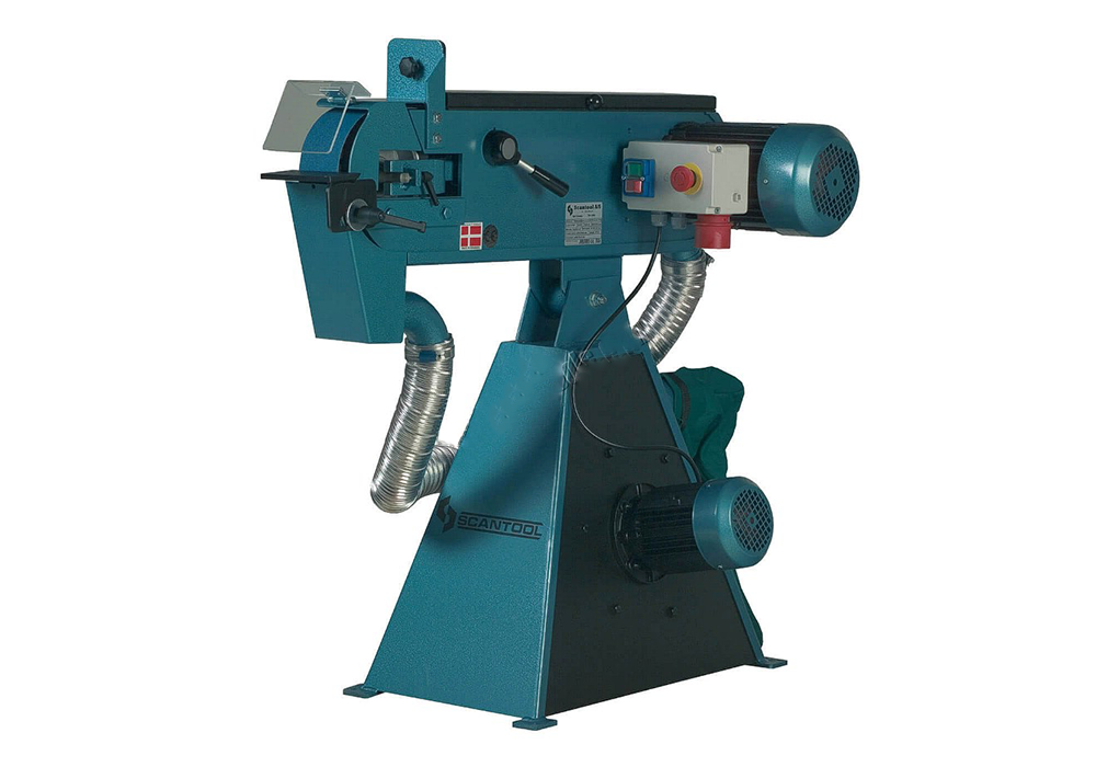 Scantool • Belt Grinder • Dust Extraction Base • 3 x 79 Inch • Model ...
