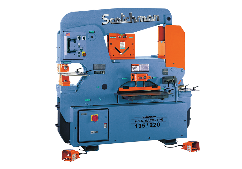 Scotchman DO135/220/24M • 135 Ton Dual Operator Ironworker • Canada ...